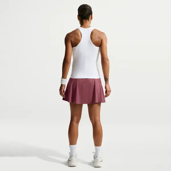 Nike Victory Dri-fit Flouncy Tennis Skirt - Red