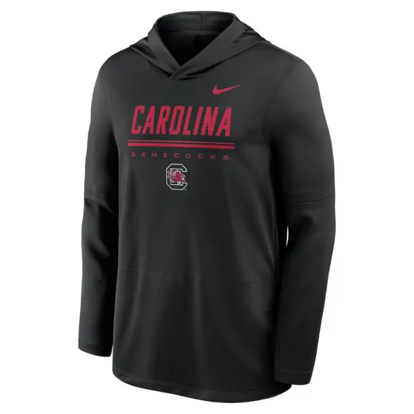 Nike College South Carolina Gamecocks Dri-fit Pullover Hoodie - Black