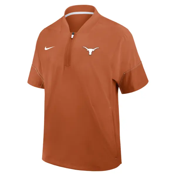 Nike Texas Sideline Coach Short-sleeve Hooded Jacket