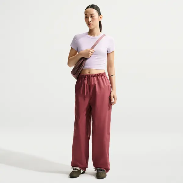 Nike Chill Knit Cropped T-shirt - Purple