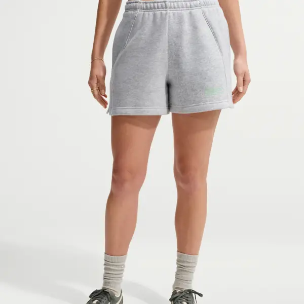 Nike Studio Fleece Weight "graphic Pack" Mid-rise " Athletic Department" Shorts
