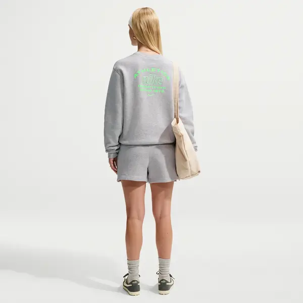Nike Studio Fleece Weight "graphic Pack" Mid-rise " Athletic Department" Shorts