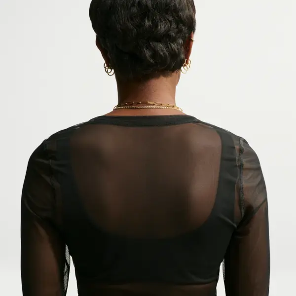 Nike Slim Long-sleeve Sheer Top