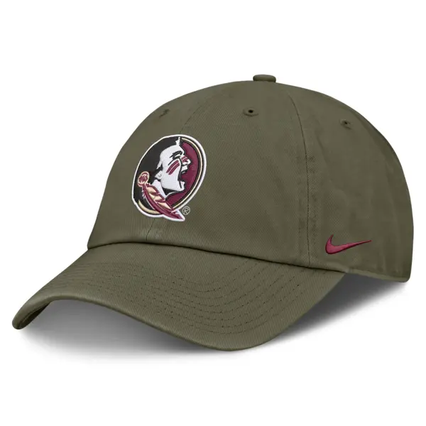 Nike Florida State Primetime Club College Adjustable Hat - Brown