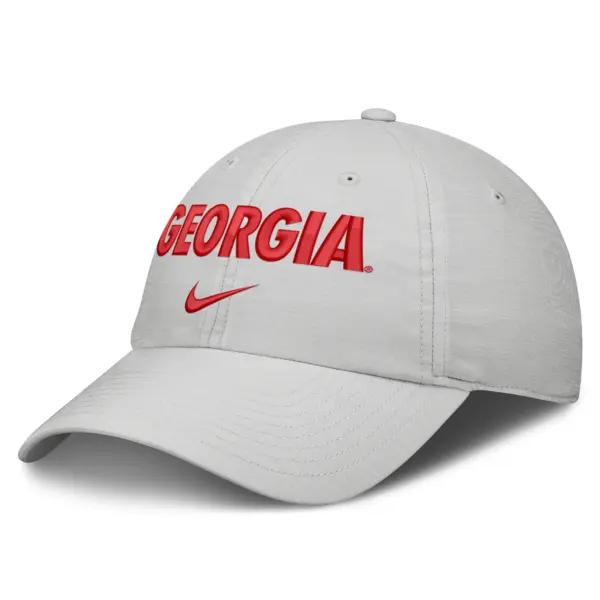 Nike Georgia Sideline Club Practice College Adjustable Hat - Grey