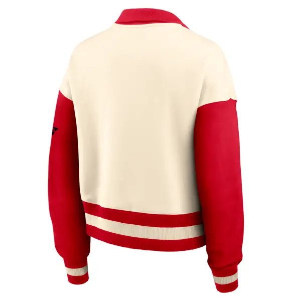 Nike Georgia Legacy College Cropped 1/4-zip Crew