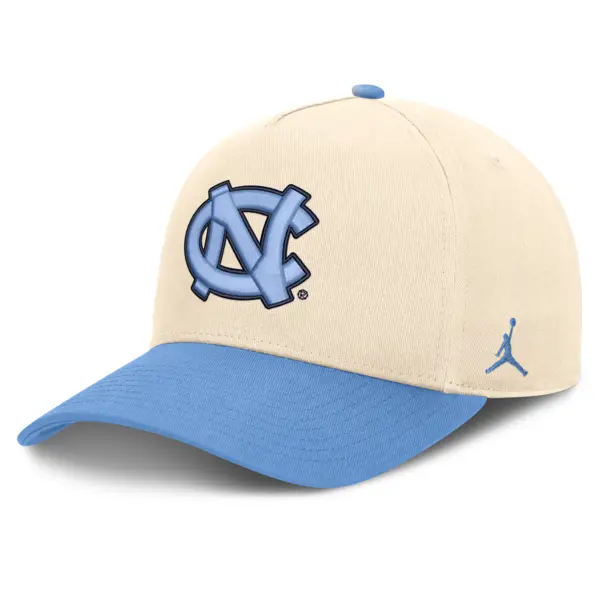 JORDAN Brand North Carolina A-frame Adjustable Hat - Brown