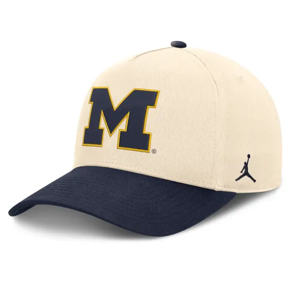 JORDAN Brand Michigan Wolverines A-frame Adjustable Cap