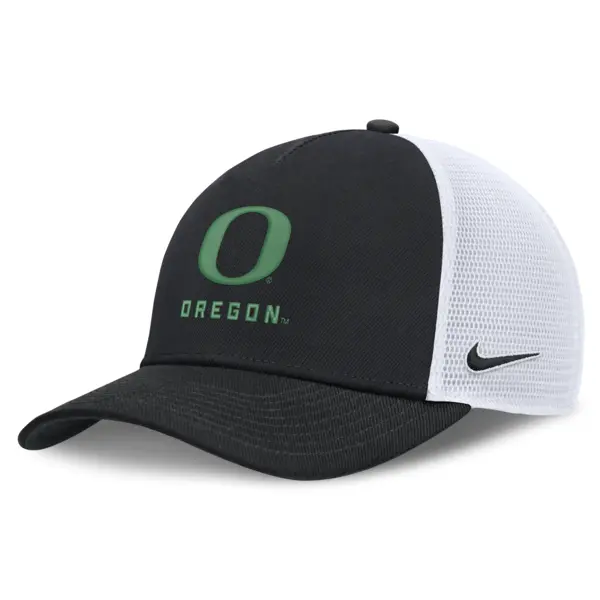 Nike Oregon Sideline Rise Gameday College Trucker Adjustable Hat