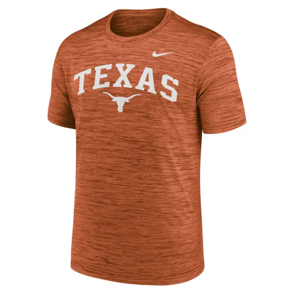 Nike Texas Primetime Arch Logo Velocity Dri-fit College T-shirt - Orange