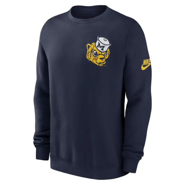Nike Michigan Legacy College Pullover Crew