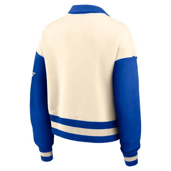 Nike Duke Legacy College Cropped Oversized 1/4-zip Crew