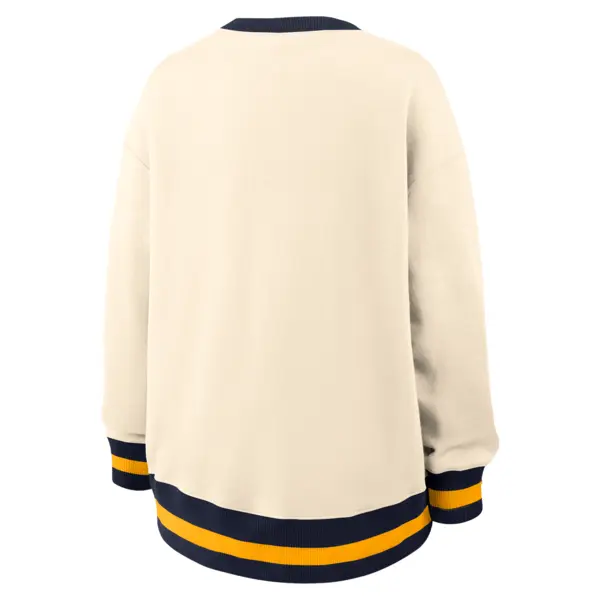 Nike West Virginia Legacy College Oversized Pullover Crew
