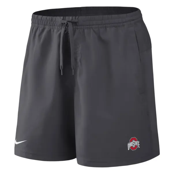 Nike Ohio State Primetime Primary Logo Dri-fit College Form Shorts - Grey