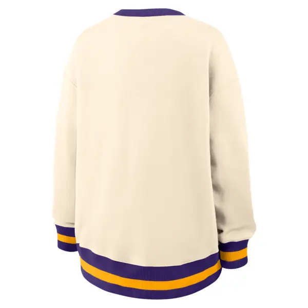 Nike Lsu Legacy College Oversized Pullover Crew