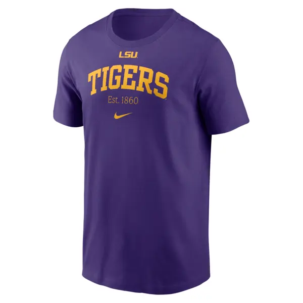 Nike Lsu Academic Arch College T-shirt - Purple