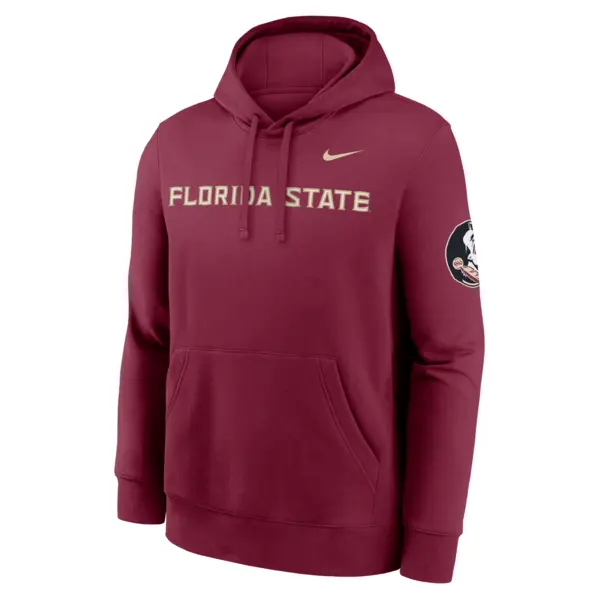 Nike Florida State Sideline Club College Pullover Hoodie