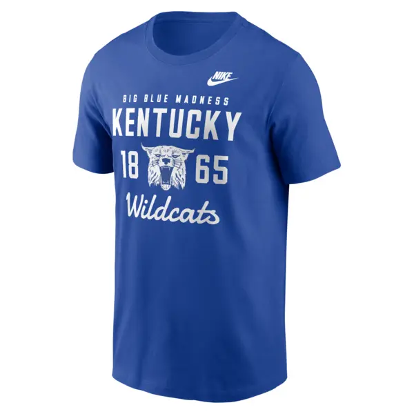 Nike Kentucky Legacy Stacked Est College T-shirt - Blue