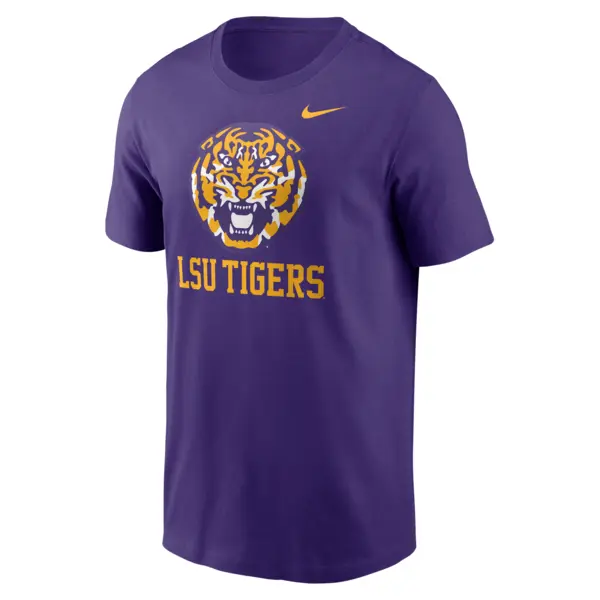 Nike Lsu Primetime Logo Mantra College T-shirt - Purple
