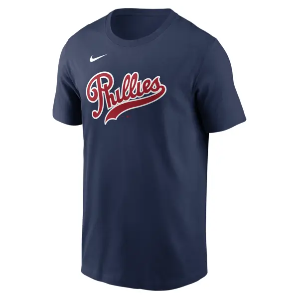 Nike Trea Turner Philadelphia Phillies 2026 Mlb At Field Of Dreams Mlb T-shirt - Blue