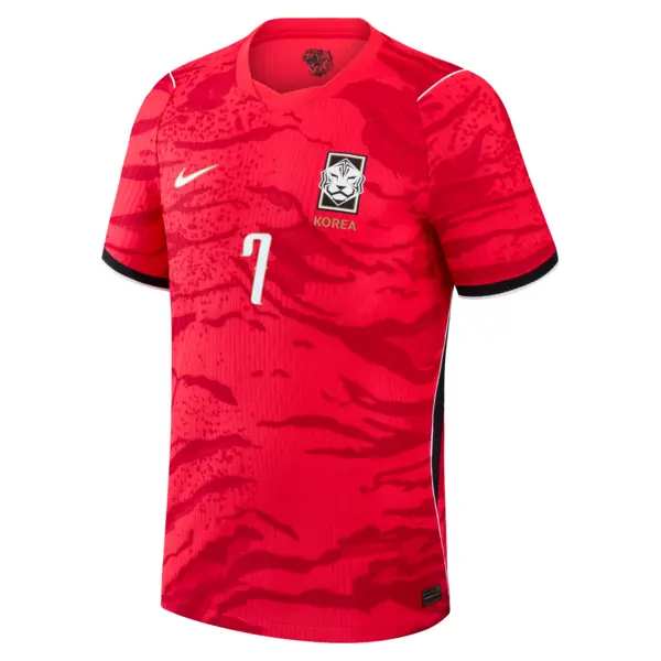 Nike Son Heung-min South Korea National Team 2026 Match Home Aero-fit Soccer Jersey - Red