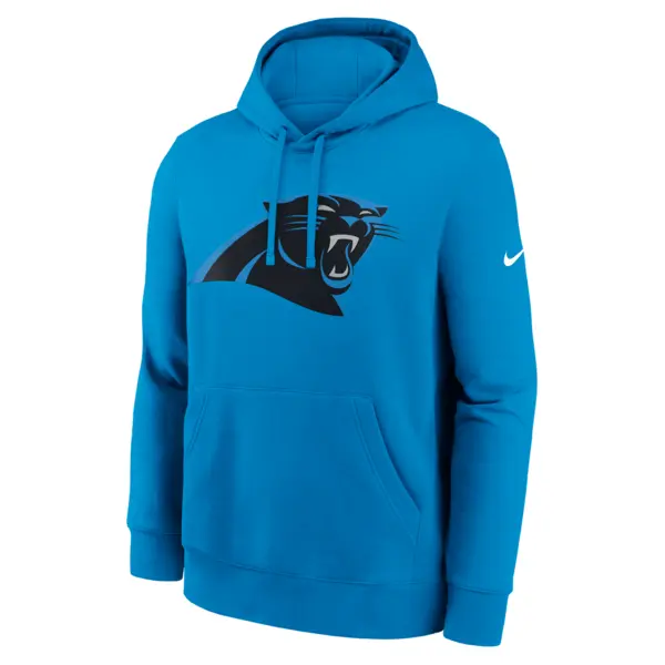 Nike Carolina Panthers Primetime Club Logo Pullover Hoodie
