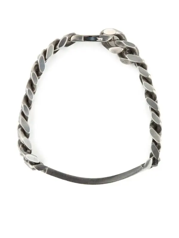 MAISON MARGIELA Chain Bracelet With Engraved Logo