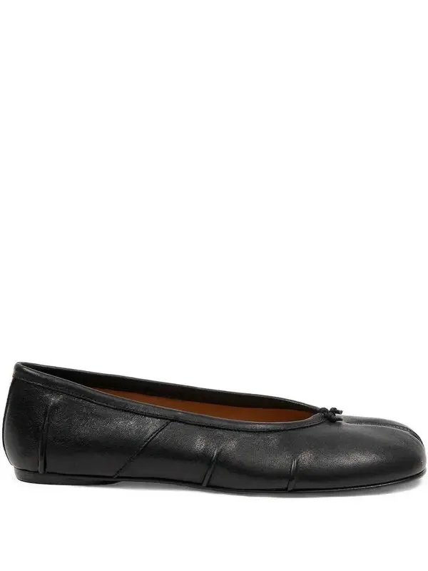 MAISON MARGIELA Tabi Ballet Flats - Black