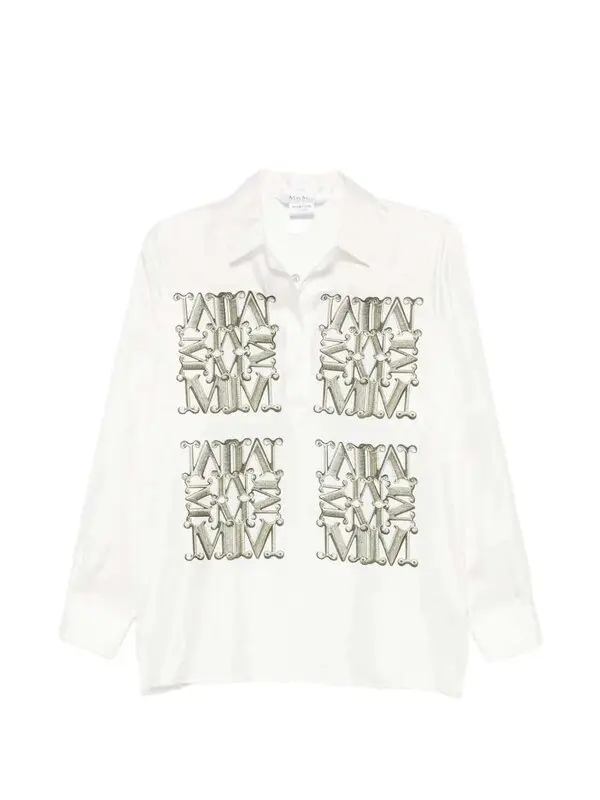 Max Mara Maxmarabesque Silk Shirt - White