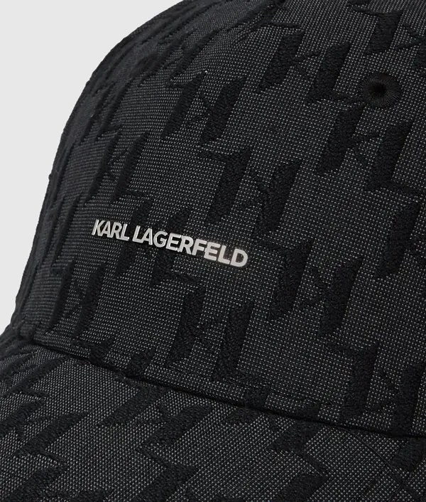 Karl Lagerfeld K/monogram Jacquard Baseball Cap