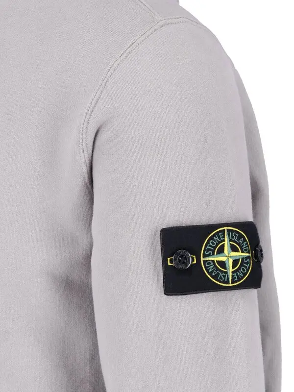 Stone Island Hoodie "compass - Gray