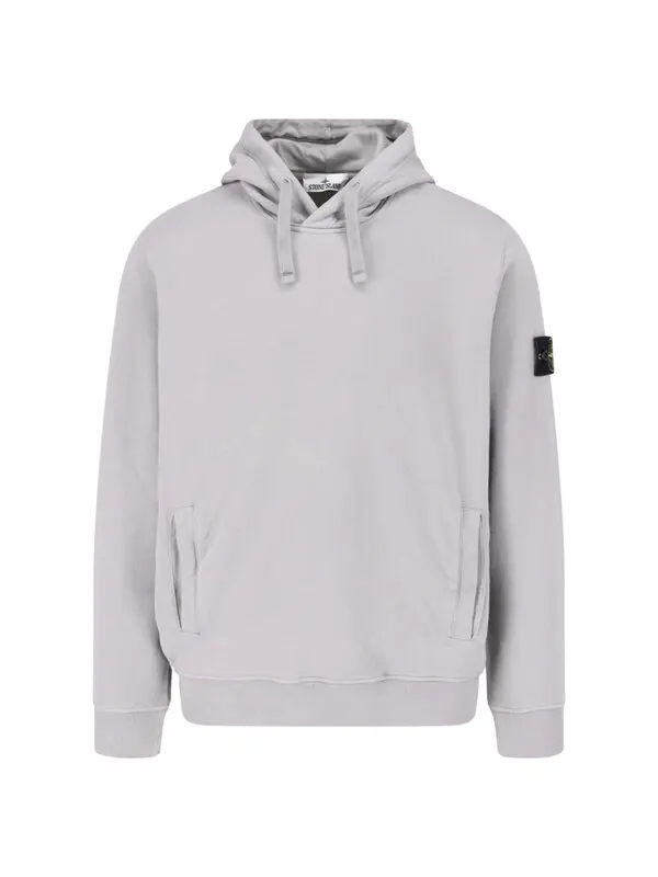 Stone Island Hoodie "compass - Gray