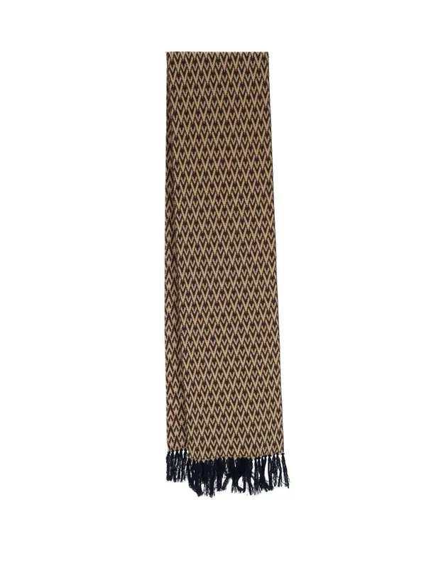 Valentino Garavani Scarf "toute La V - Brown