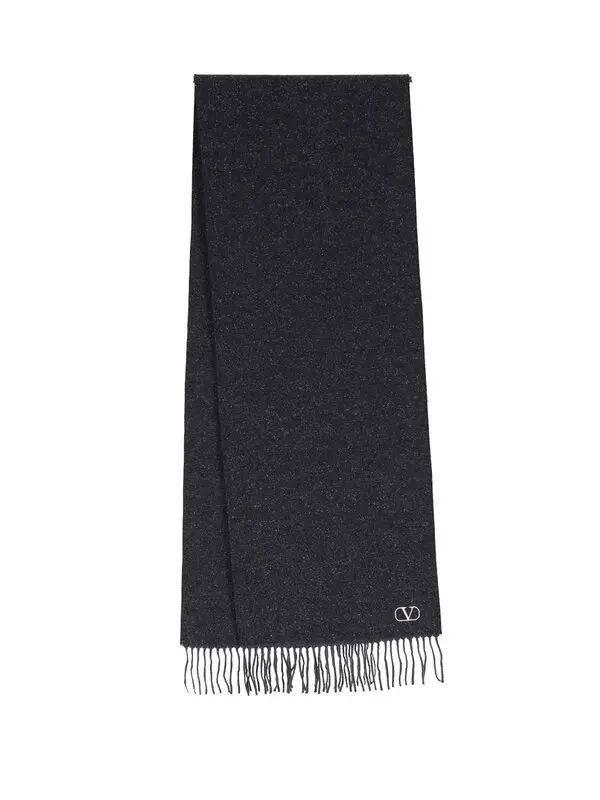Valentino Garavani Scarf "vlogo Signature - Gray