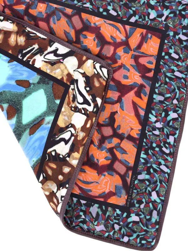 Dries Van Noten Large Shoulder Bag "scarf