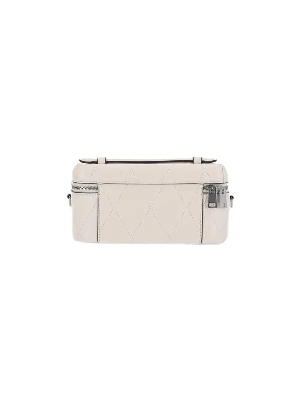 Tory Burch Charlie Vanity Bag - Cream