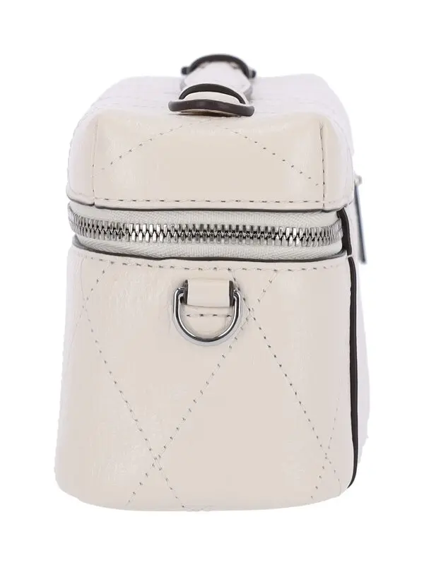 Tory Burch Charlie Vanity Bag - Cream