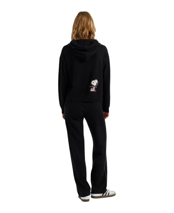 Chinti & Parker Wool-cashmere Snoopy Hoodie