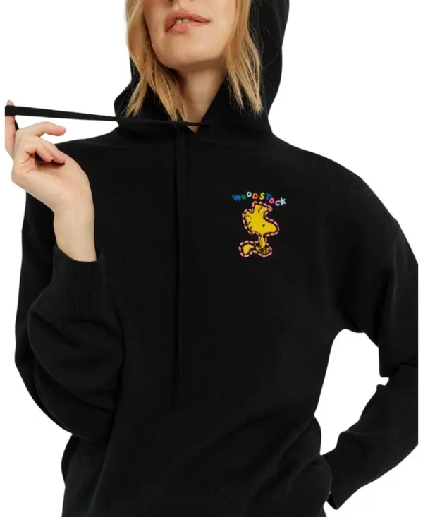 Chinti & Parker Wool-cashmere Snoopy Hoodie