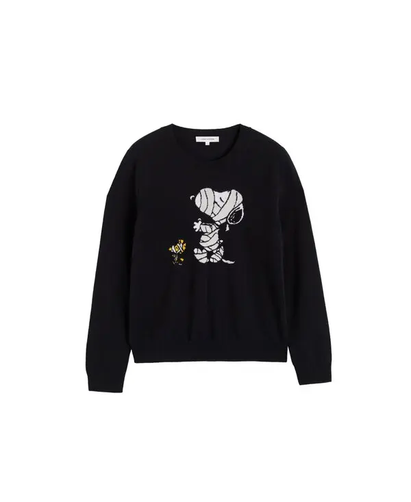 Chinti & Parker Wool-cashmere Snoopy Mummy Sweater