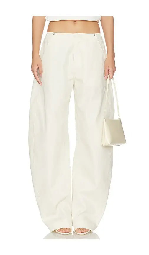 CAMILA COELHO Cora Pants In Ivory
