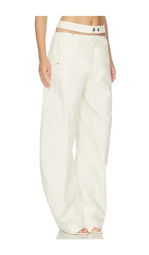 CAMILA COELHO Cora Pants In Ivory