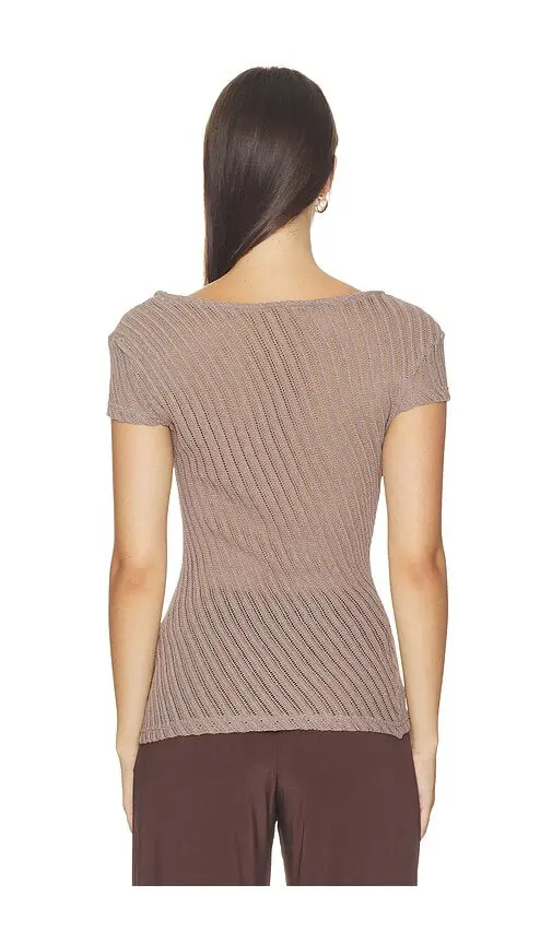 SNDYS. Norah Top In Brown