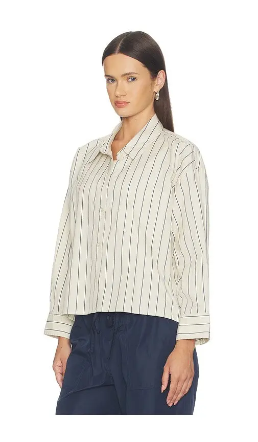 Citizens Of Humanity Petit Ami Cropped Shirt
