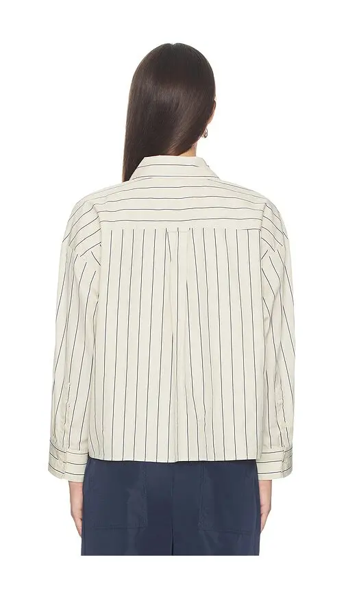 Citizens Of Humanity Petit Ami Cropped Shirt