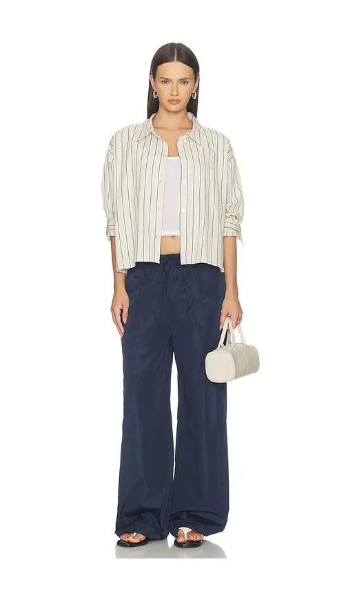 Citizens Of Humanity Petit Ami Cropped Shirt