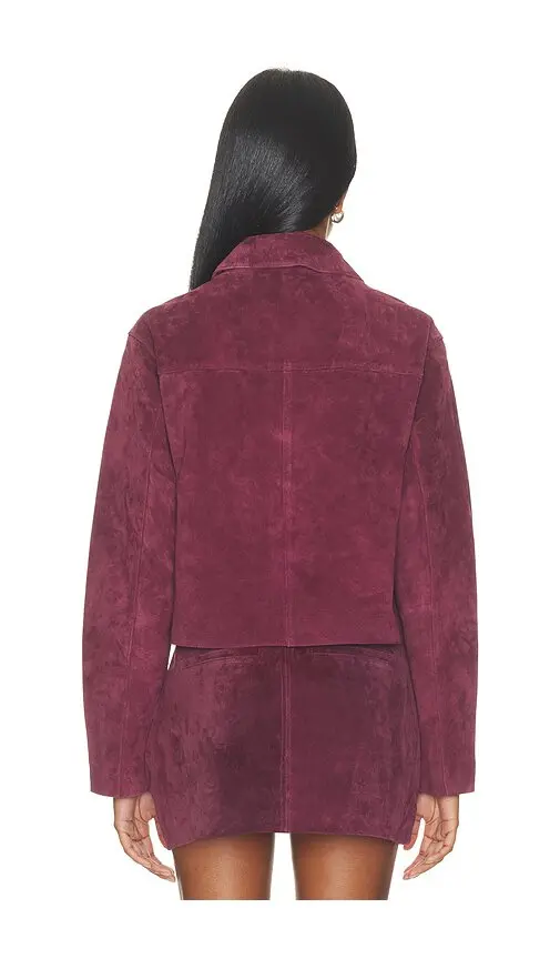 Blanknyc Suede Cropped Jacket