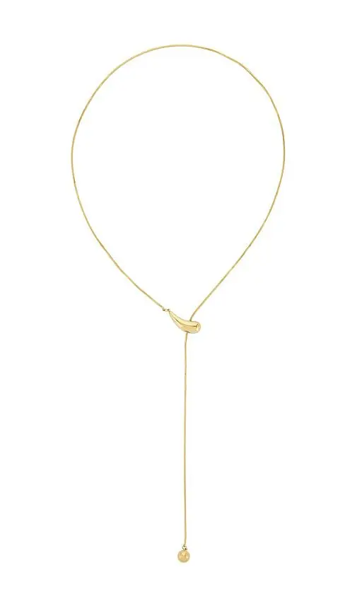 LOVERS AND FRIENDS Posie Necklace In Metallic - Gold