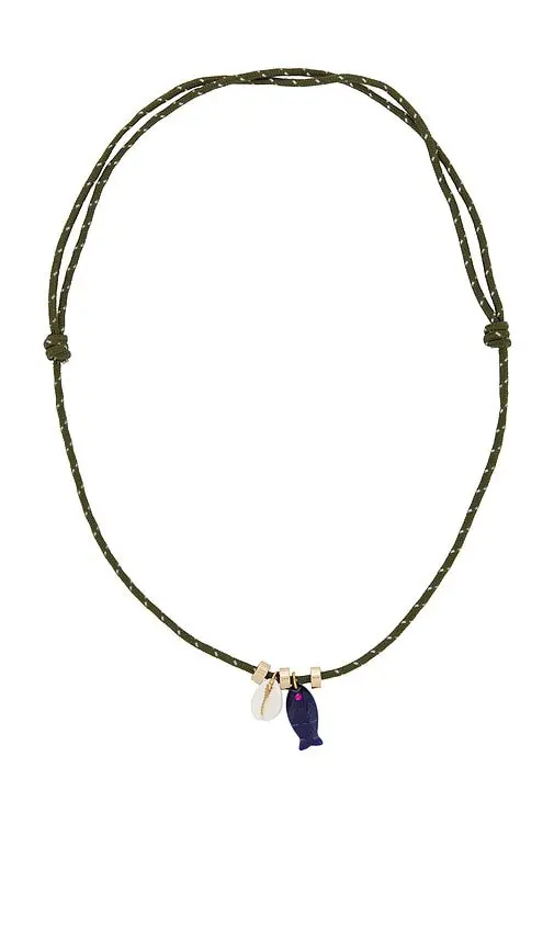 LOVERS AND FRIENDS Quinley Necklace - Green