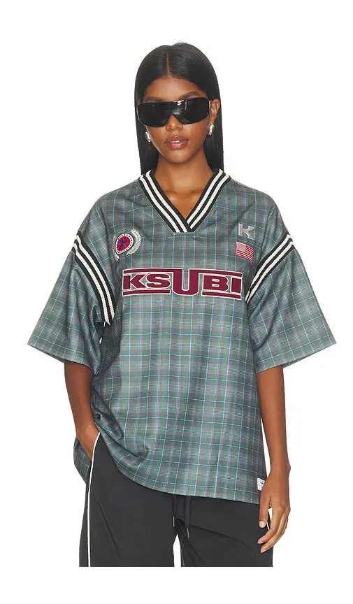 Ksubi Union Jersey Top In Multi